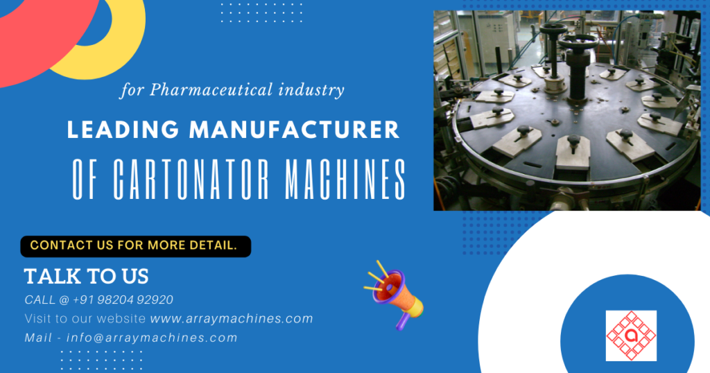 The CARTONATOR MACHINE: How It Can save you Time and Money | arraymachines